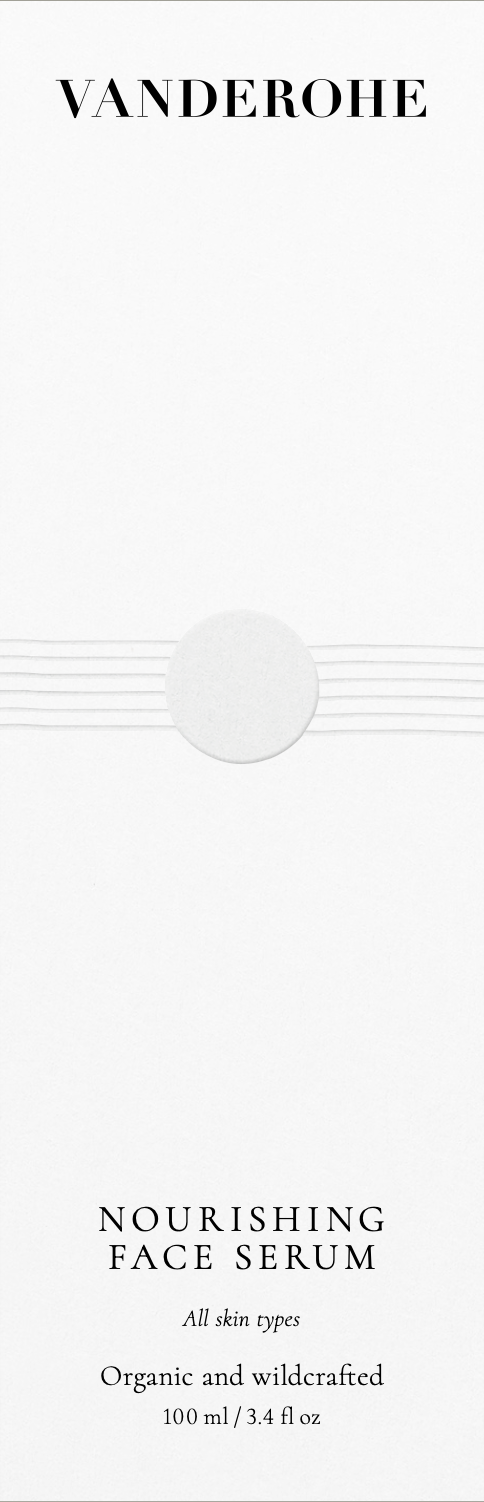 VANDEROHE Skincare — for mind, skin, soul